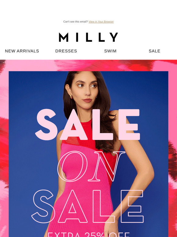 MILLY: EXTRA 25% OFF Starts Now! | Milled