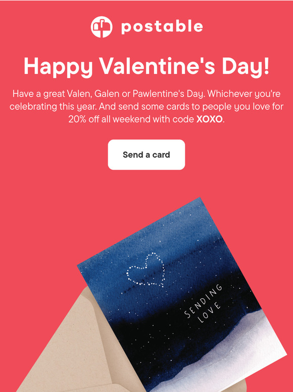 Postable: Happy Valentine's Day XOXOXO | Milled