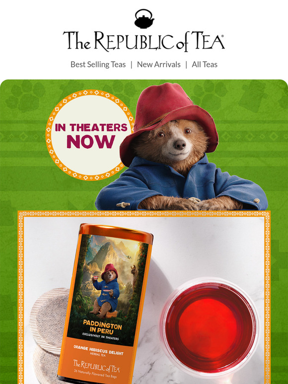 The Republic of Tea: Paddington in Peru Tea | Milled