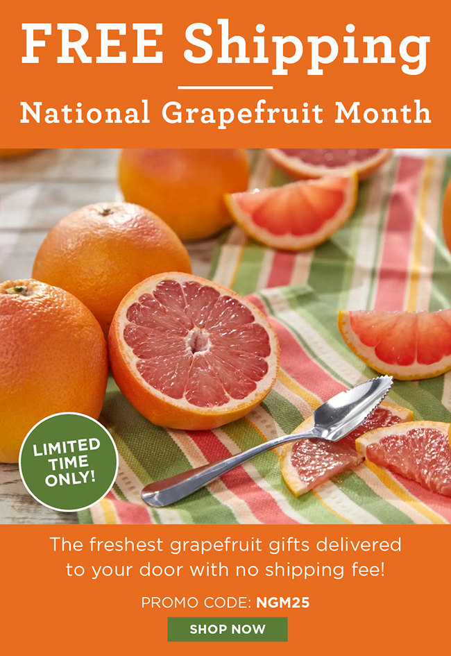 Hale Groves: National Grapefruit Month = FREE Shipping for A Limited ...