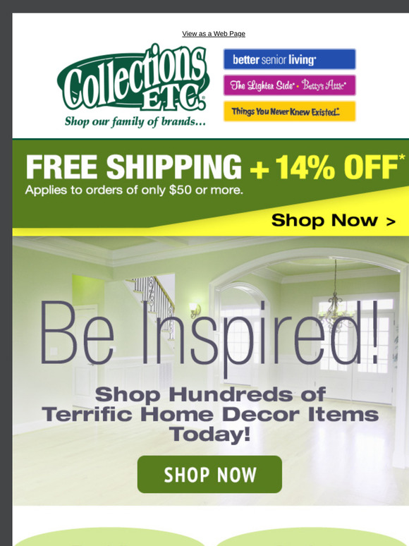 Collections Etc.: Home Inspiration Starts Here – Shop Now! | Milled