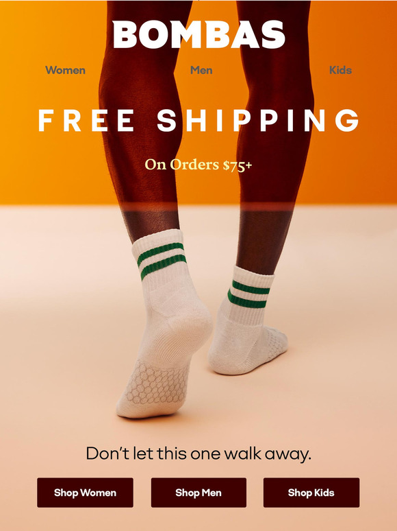 Bombas Email Newsletters: Shop Sales, Discounts, and Coupon Codes