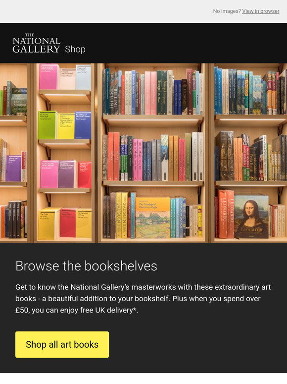 National Gallery: Brand new books 📚 | Milled