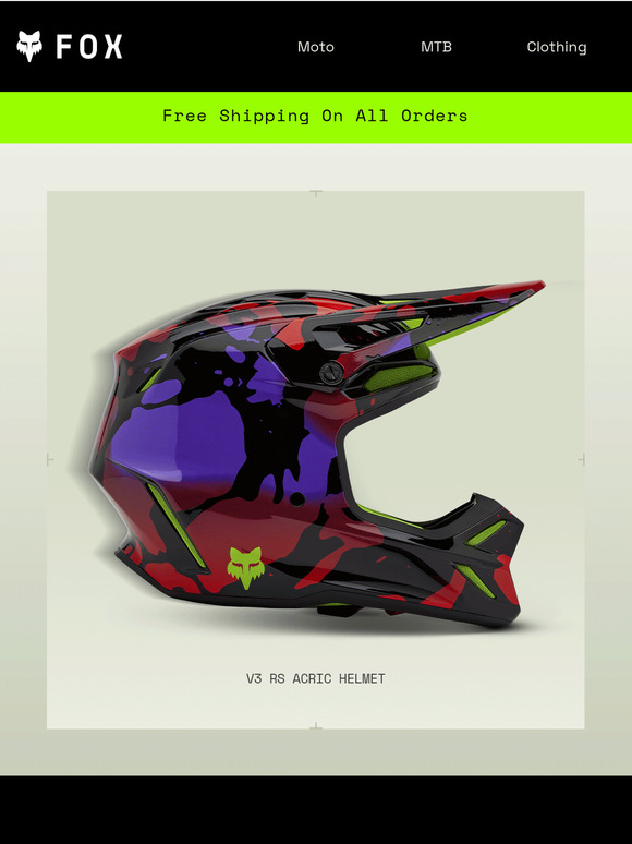 Fox Racing: The Right Helmet, the Best Colors | Milled