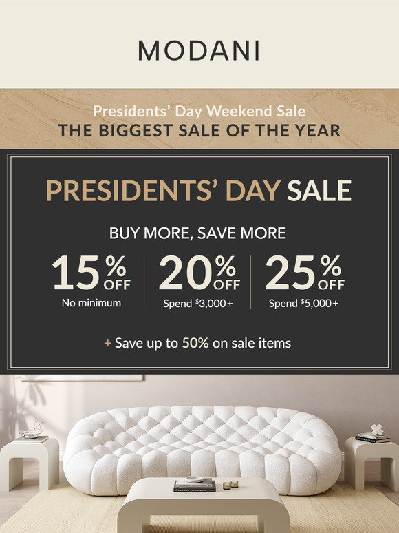 Modani: 📢 Our BIGGEST SALE of the year is here! | Milled