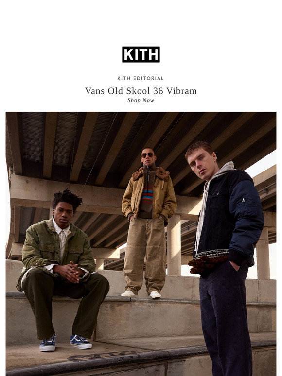 Kith: Kith Editorial | Vans Old Skool 36 Vibram | Milled