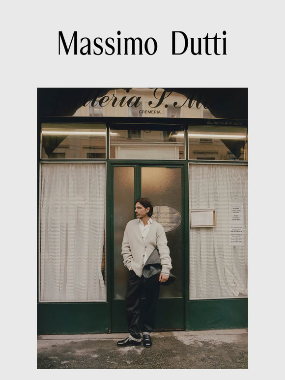 Massimo Dutti: New In Men | Characters | Milled