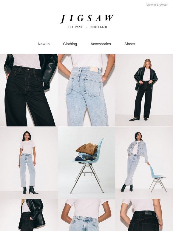 Jigsaw: Denim days | The new role models | Milled