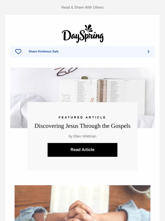 DaySpring: Discovering Jesus Through the Gospels | Milled