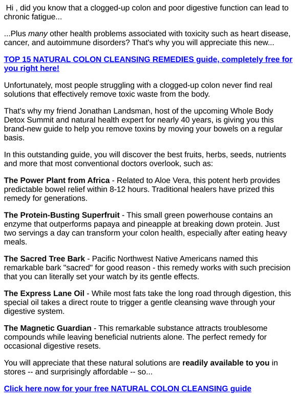 Purity Woods: Top 15 Natural Colon Cleansing Remedies (the best fruits ...