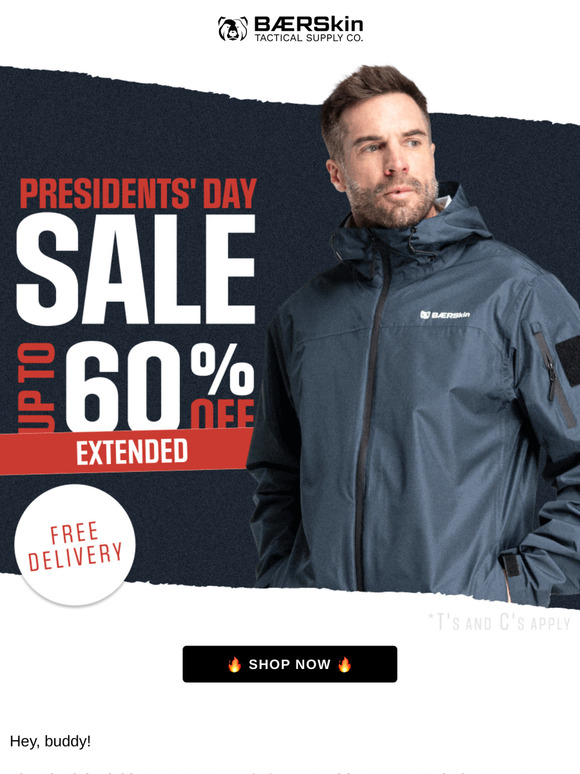 Bearskin Tactical Supply Co.: Time’s Almost Up – 60% OFF Ends in 48 ...