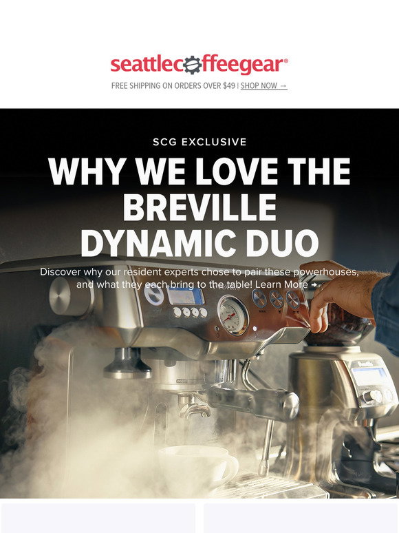 Seattle Coffee Gear: Get to Know the Breville Dynamic Duo (An SCG ...