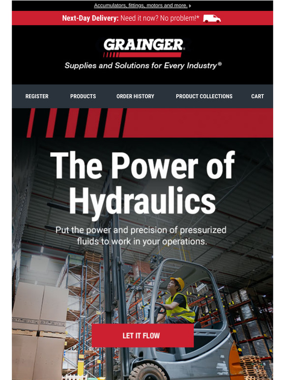 Grainger Email Newsletters: Shop Sales, Discounts, and Coupon Codes