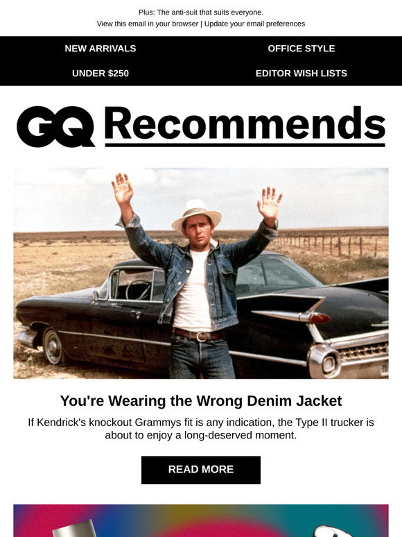 GQ: Now Introducing: The Perfect Denim Jacket | Milled
