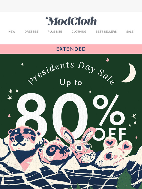 Modcloth Email Newsletters: Shop Sales, Discounts, and Coupon Codes