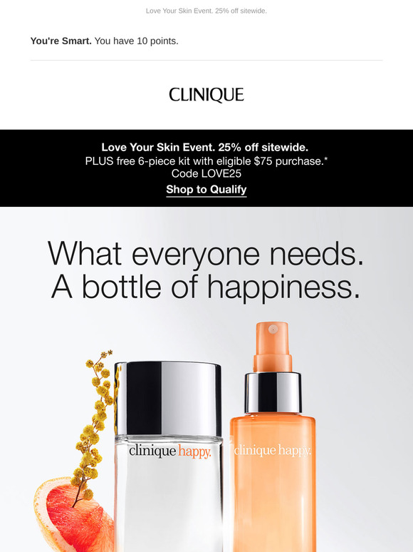 Clinique Email Newsletters: Shop Sales, Discounts, and Coupon Codes