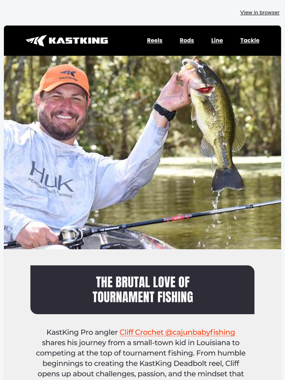 KASTKING: The BRUTAL love of tournament fishing丨Cliff Crochet | Milled
