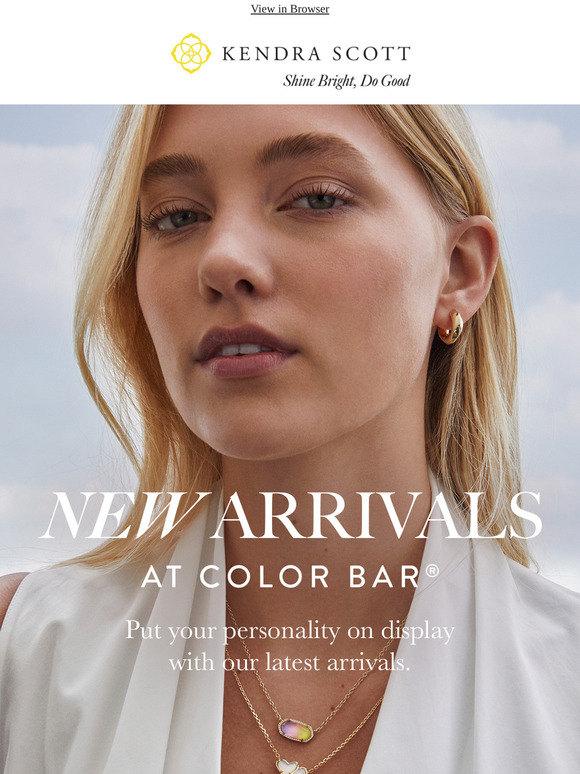 Kendra Scott: DROP ALERT: New Arrivals at Color Bar® | Milled