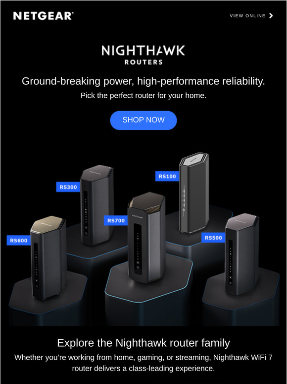 NETGEAR: Meet our newest addition to the Nighthawk router family, RS100 ...