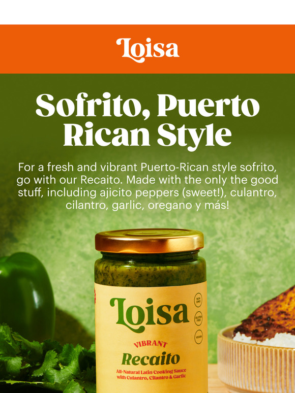 Loisa: Incredible, versatile Recaito 😋🌿 | Milled