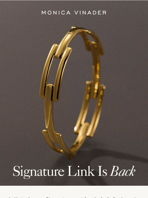Monica Vinader: Just Dropped: New Signature Styles | Milled