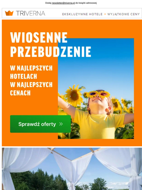 Triverna: 10 hoteli wiosnę czyni ⛅ Rezerwuj wiosenne weekendy🌷 | Milled