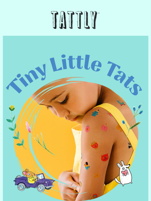 Tattly: Our Tattoos 🌼 Fun-Sized! | Milled