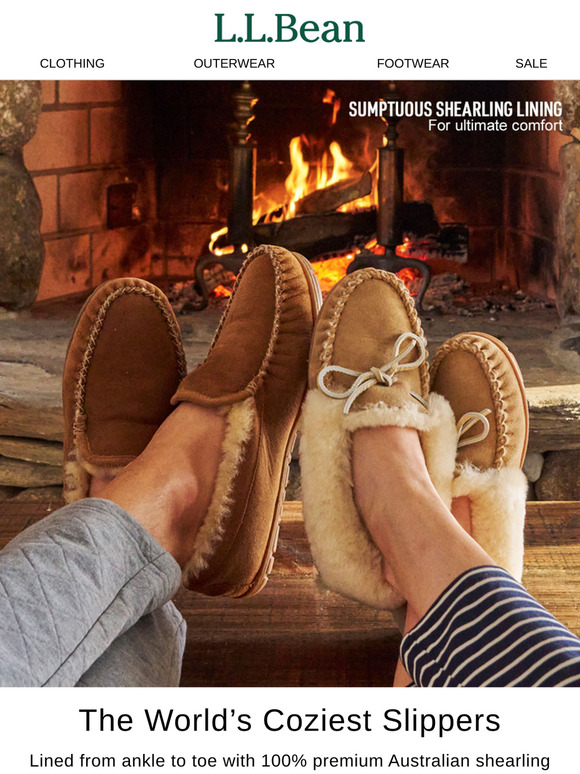 L.L.Bean: "Best slippers ever!" | Milled