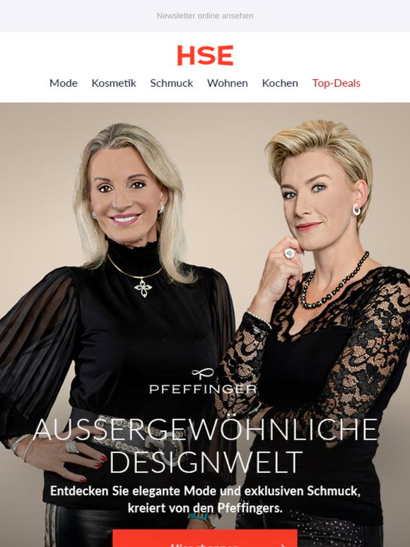 HSE24: Ihr Auftritt mit Pfeffinger Mode & Schmuck | Milled
