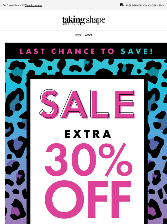 Taking Shape: Take an EXTRA 30% Off Sale & Clearance Styles | Milled