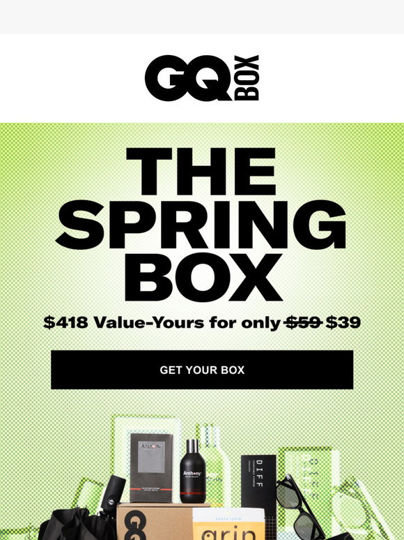 Architectural Digest: GQ Spring Box Just Dropped | Milled