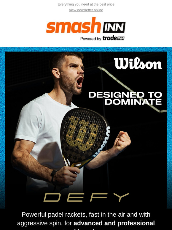 Smashinn: 🆕 Wilson Defy: Power, precision, and let´s win! | Milled