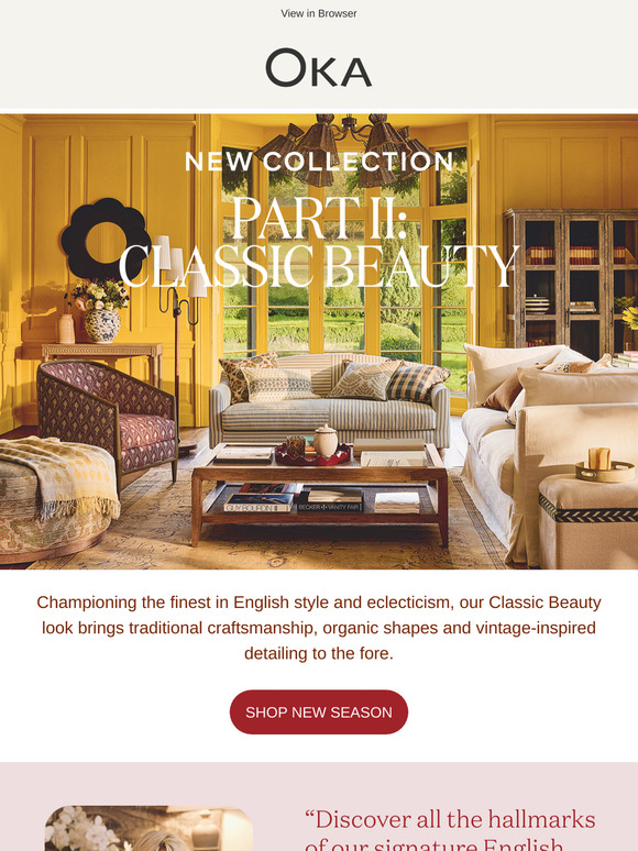 OKA: Introducing Classic Beauty | Milled