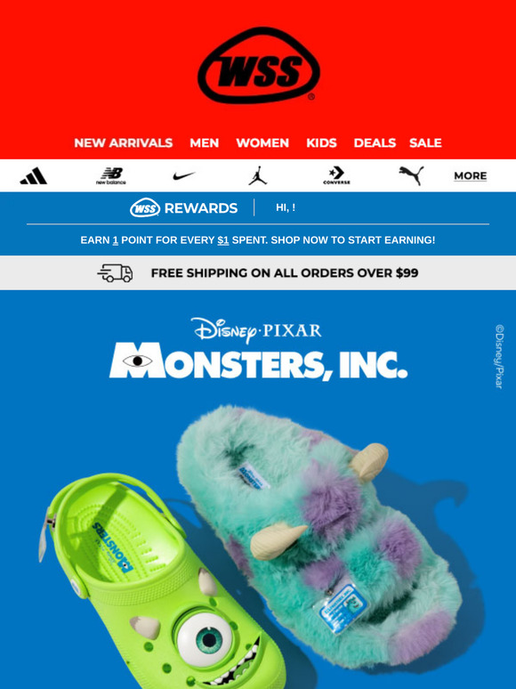 WSS: Crocs X Monsters Inc. are Here 👻 | Milled