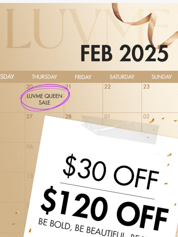 Luvme Hair: Three Words: LUVME QUEEN SALE - Save More Than $110 | Milled