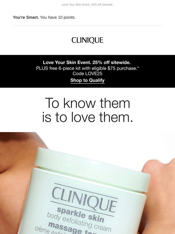 Clinique Email Newsletters: Shop Sales, Discounts, and Coupon Codes
