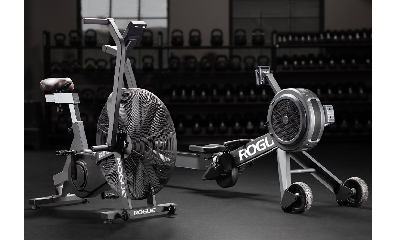 Rogue Fitness: Just Launched: Rogue Echo Bike & Rower Package, Rogue ...
