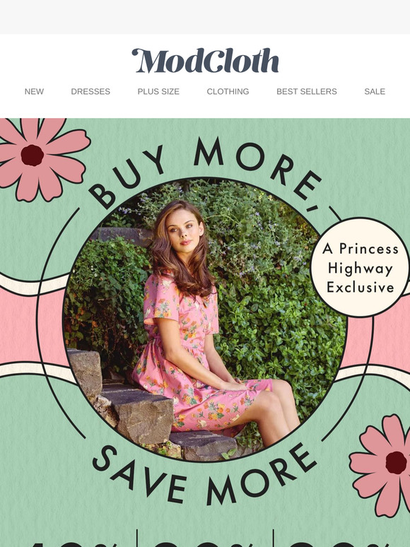 Modcloth Email Newsletters: Shop Sales, Discounts, and Coupon Codes