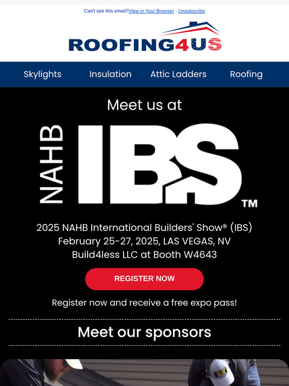 Roofing4US: 👉 Let’s connect in Vegas at the 2025 NAHB International ...