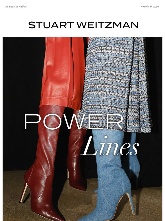 Stuart Weitzman: Iconic Boots: From the Runway to Your Rotation | Milled