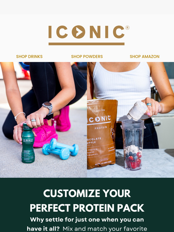 Iconic Protein: Your Protein, Your Way—Bundle & Save 💰 | Milled