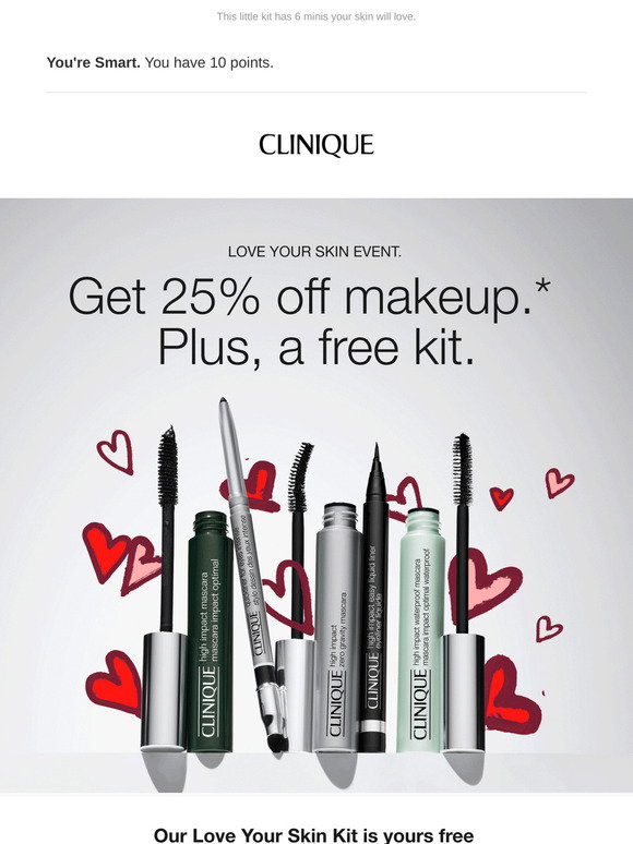 Clinique Email Newsletters: Shop Sales, Discounts, and Coupon Codes