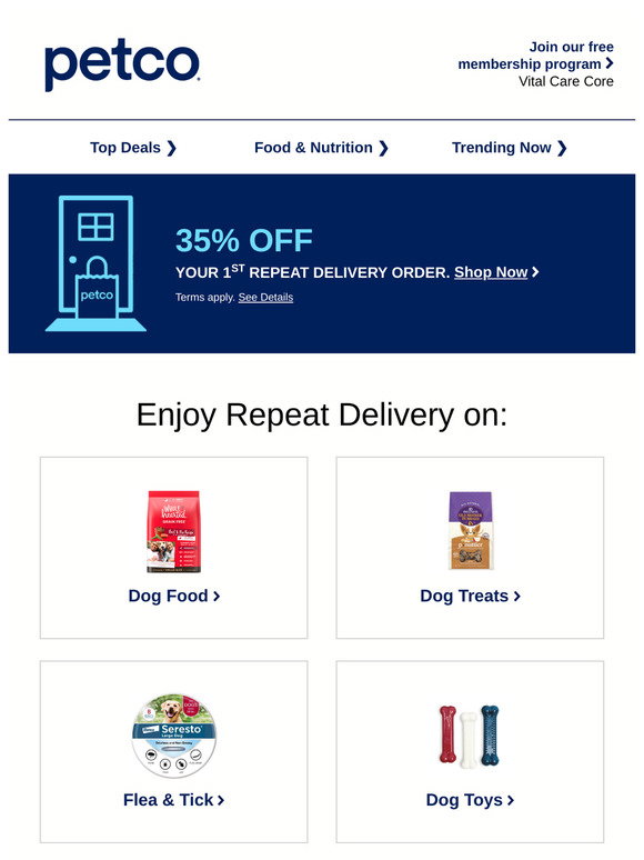 Petco: Time for a restock — 35% OFF 🛒 | Milled