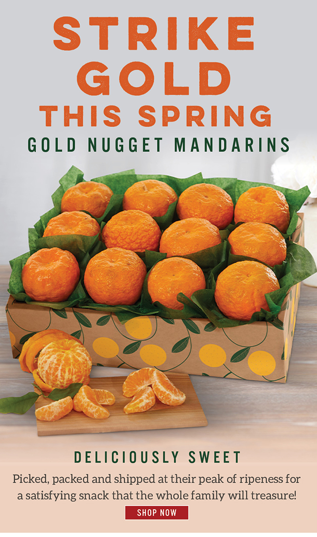 Pittman & Davis: Strike Gold this Spring with Deliciously Sweet Gold ...