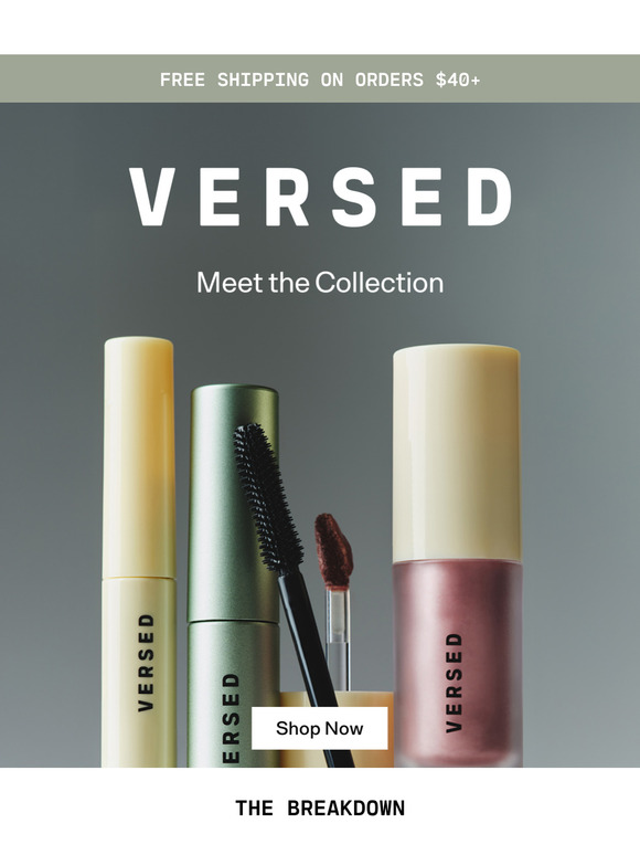 Versed: Meet Your New Makeup Lineup | Milled