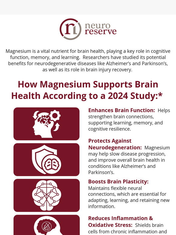 NeuroReserve: Magnesium for Your Brain Health at Every Stage of Life ...