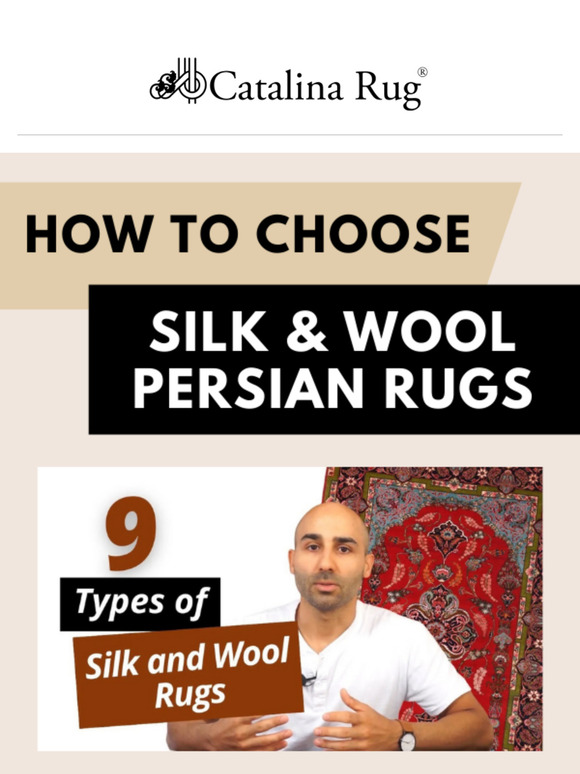Catalina Rug: Silk & Wool Persian Rugs Explained! | Milled