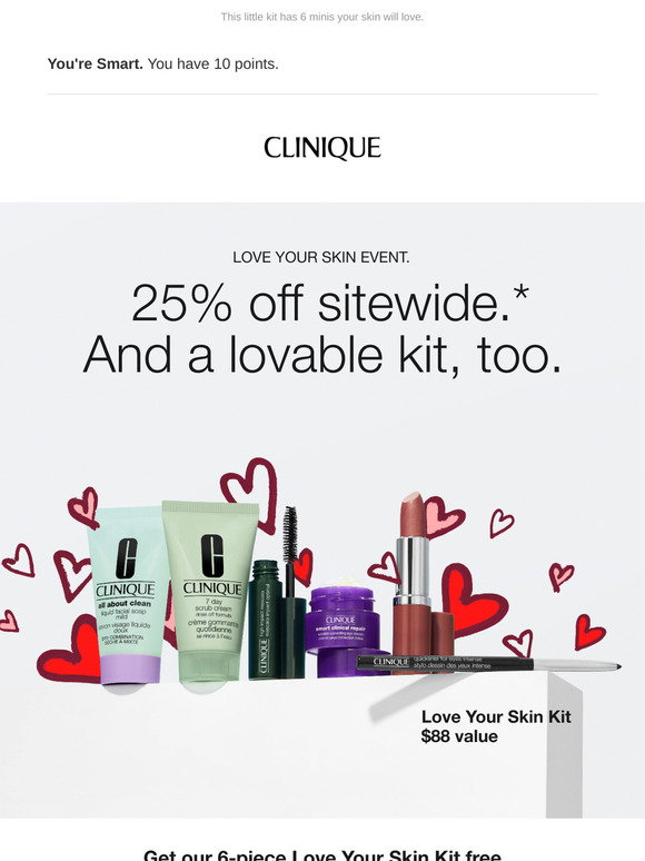 Clinique Email Newsletters: Shop Sales, Discounts, and Coupon Codes