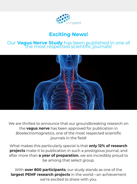 NeoRhythm: Our Largest PEMF Study on the Vagus Nerve Is Now Published ...