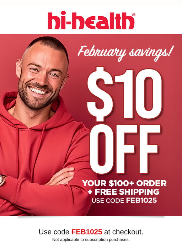 Hi-Health: Surprise! 🎉 $10 Coupon Inside! | Milled